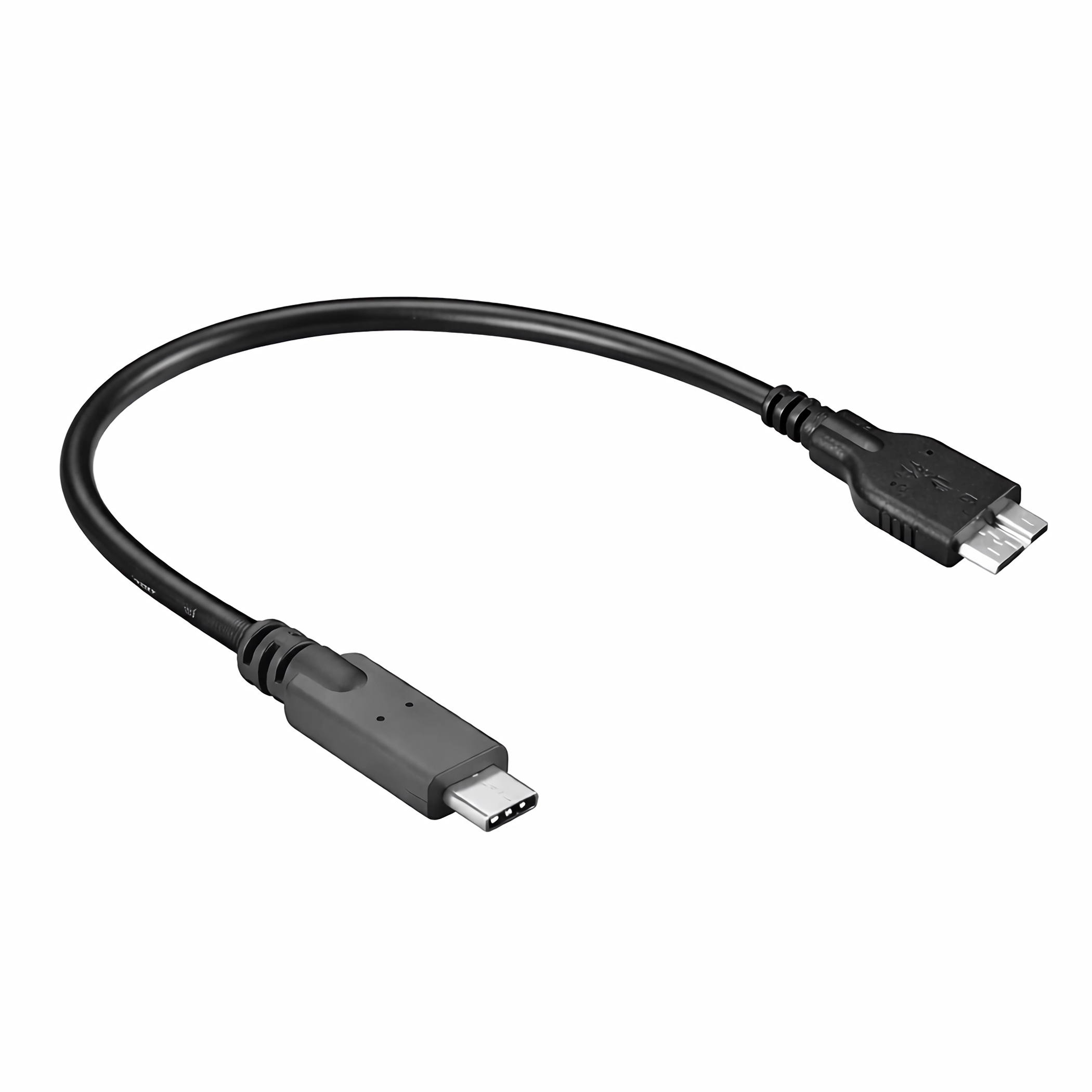 B48 18cm USB 3.1 Typ C Stecker auf USB 3.0 micro B Stecker Daten ...